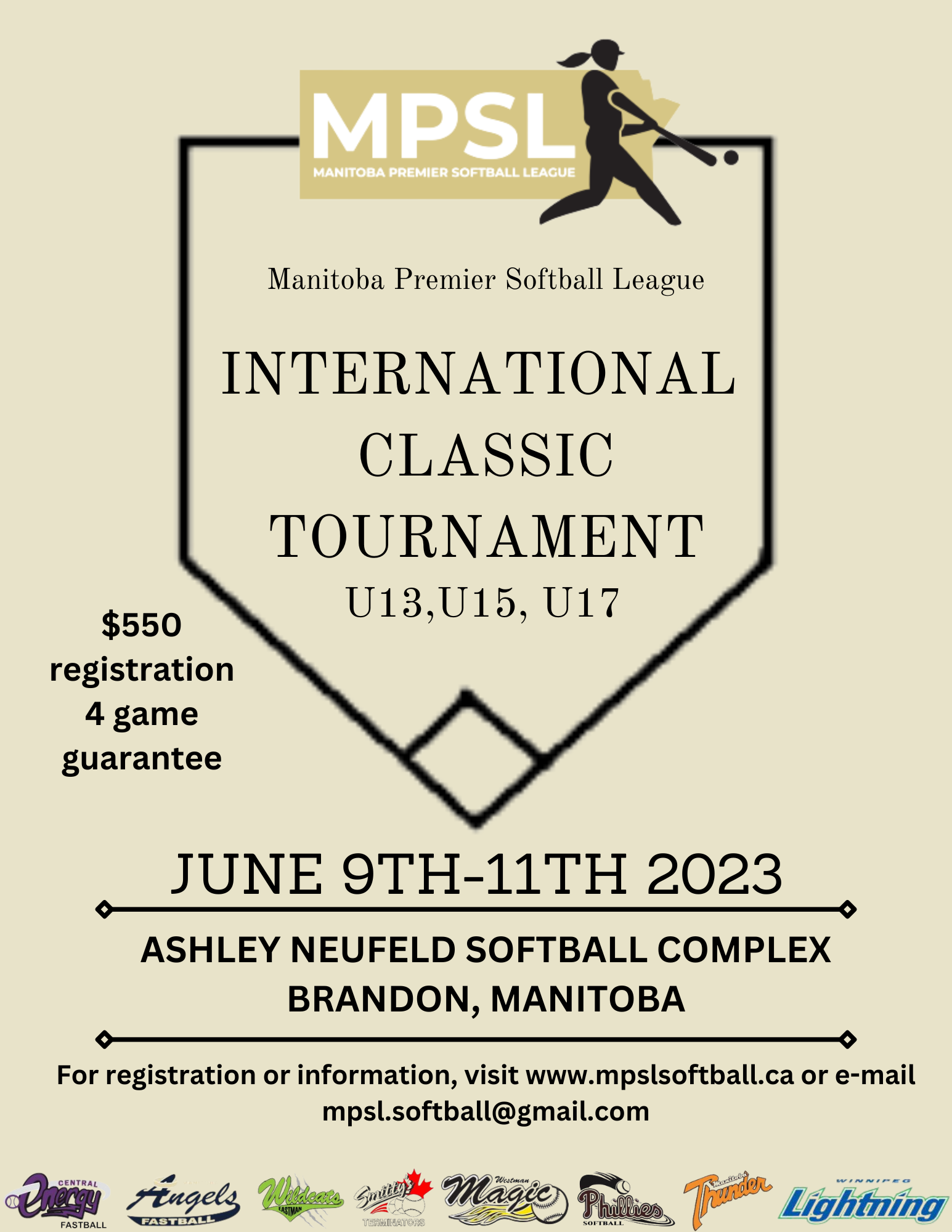 Manitoba Premier Softball League : Website by RAMP InterActive